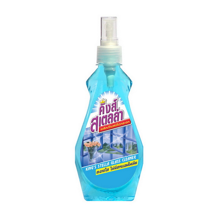 KING S STELLA Glass Cleaner น้ำยาเช็ดกระจก คิงส์ สเตลล่า สะอาดใสไม่มี ...